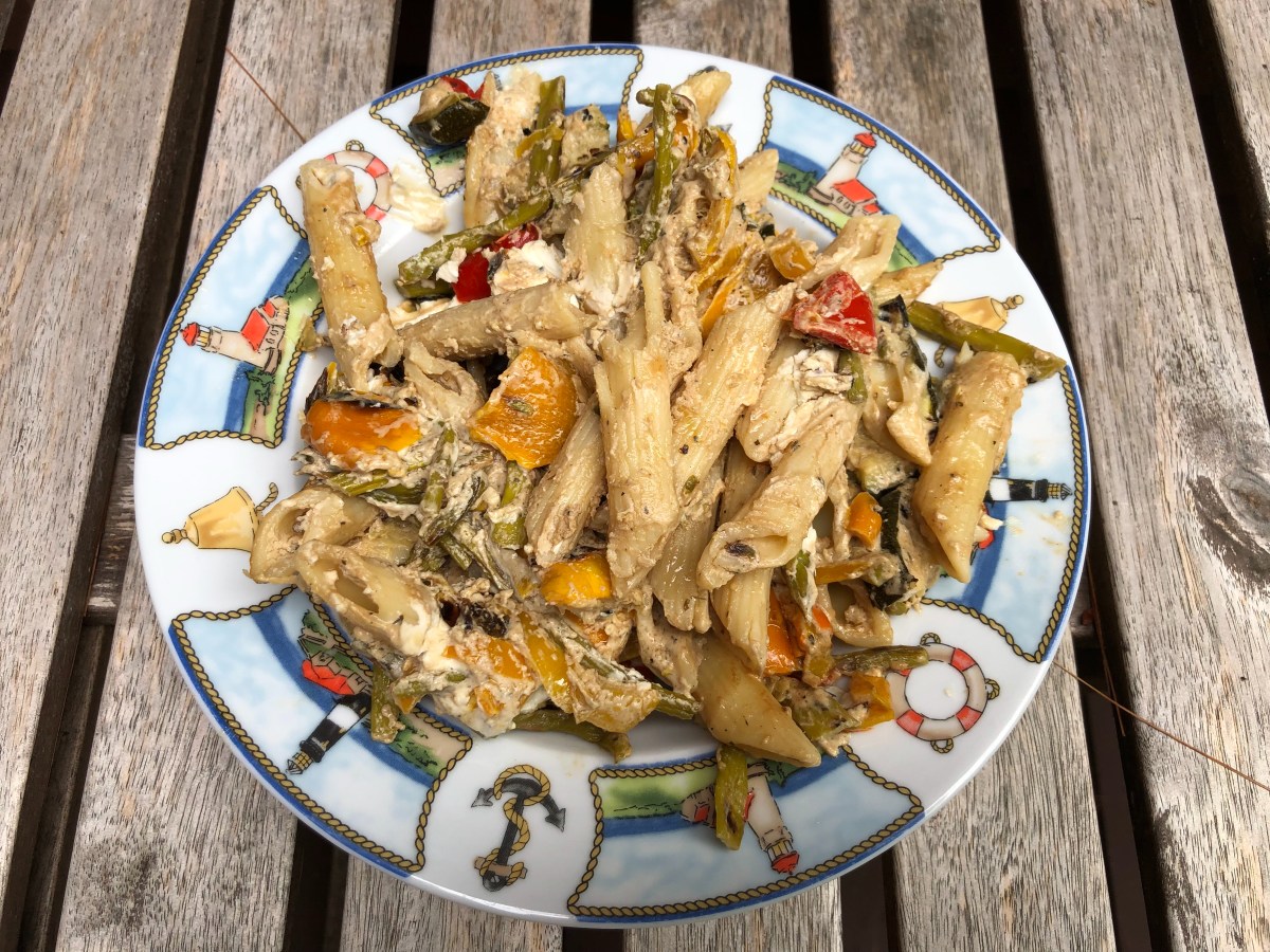 Grill + Veggies + Pasta | Aaron Cohen